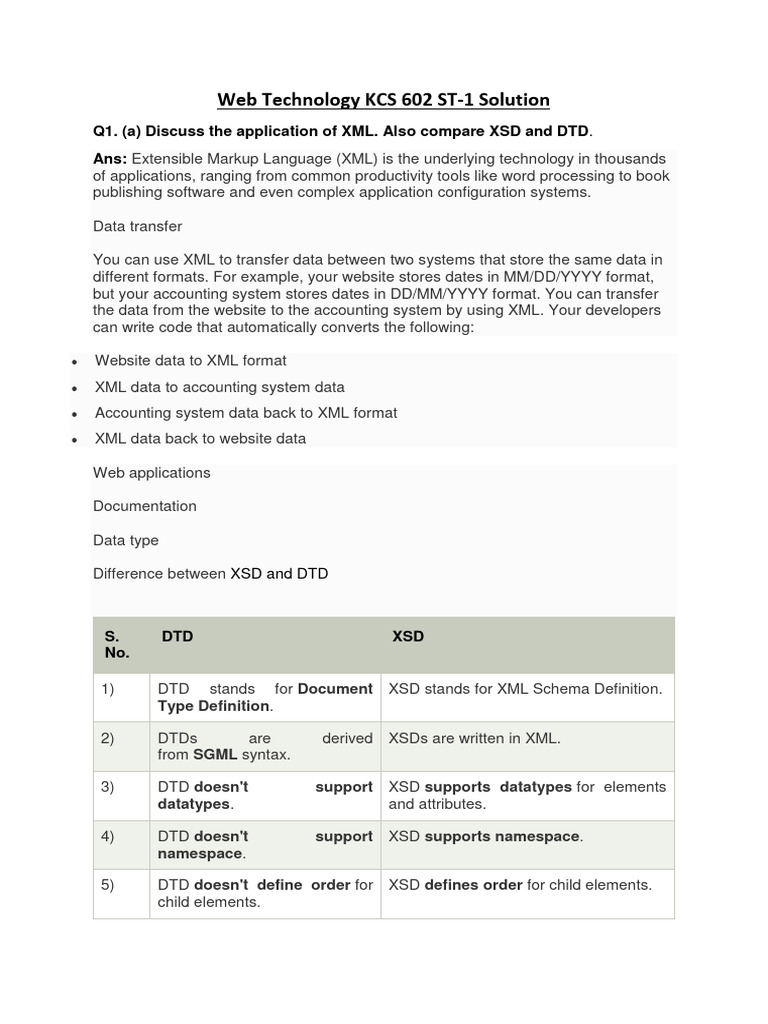 ST-1 complete solution | Download Free PDF | Ajax (Programming) | Xml