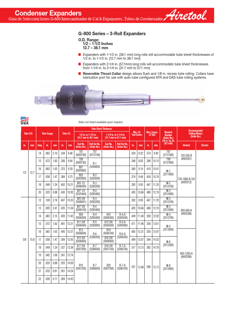 Airetool Serie 800 | PDF