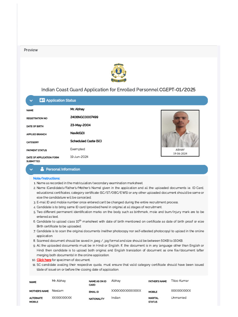 Abhay Complete Form | PDF | Identity Document | Arrest Warrant
