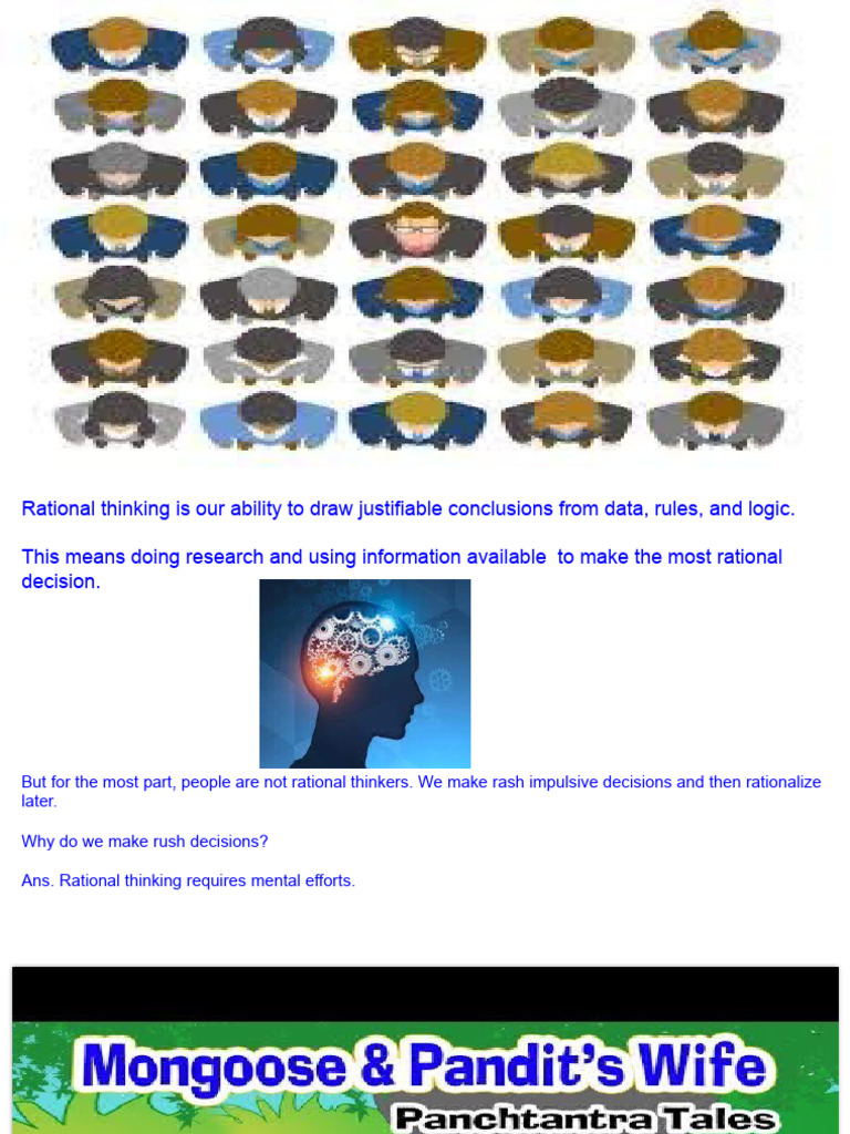 16. Rational Thinking (1) | Download Free PDF | Thought | Psychological ...