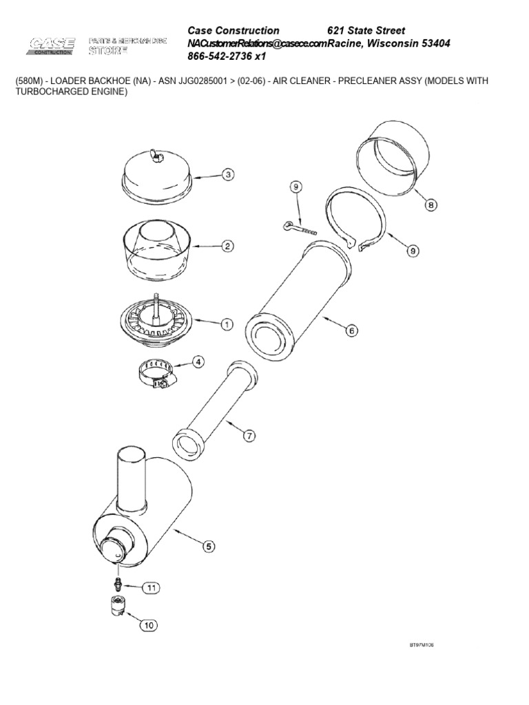 (02-06) - Air Cleaner - Precleaner Assy (Models With | PDF