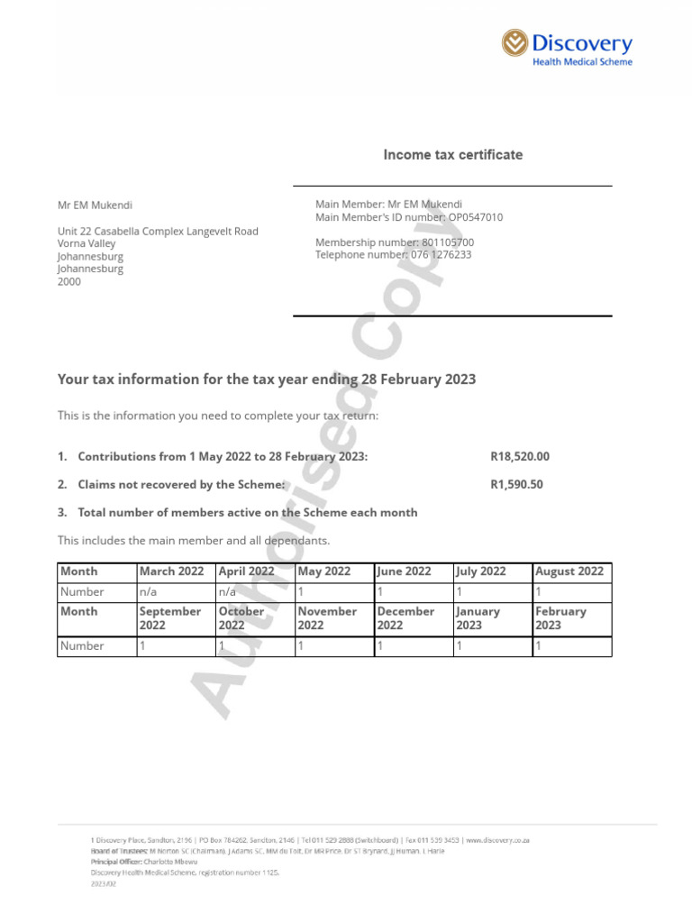 Income Tax Certificate: This Is The Information You Need To Complete ...