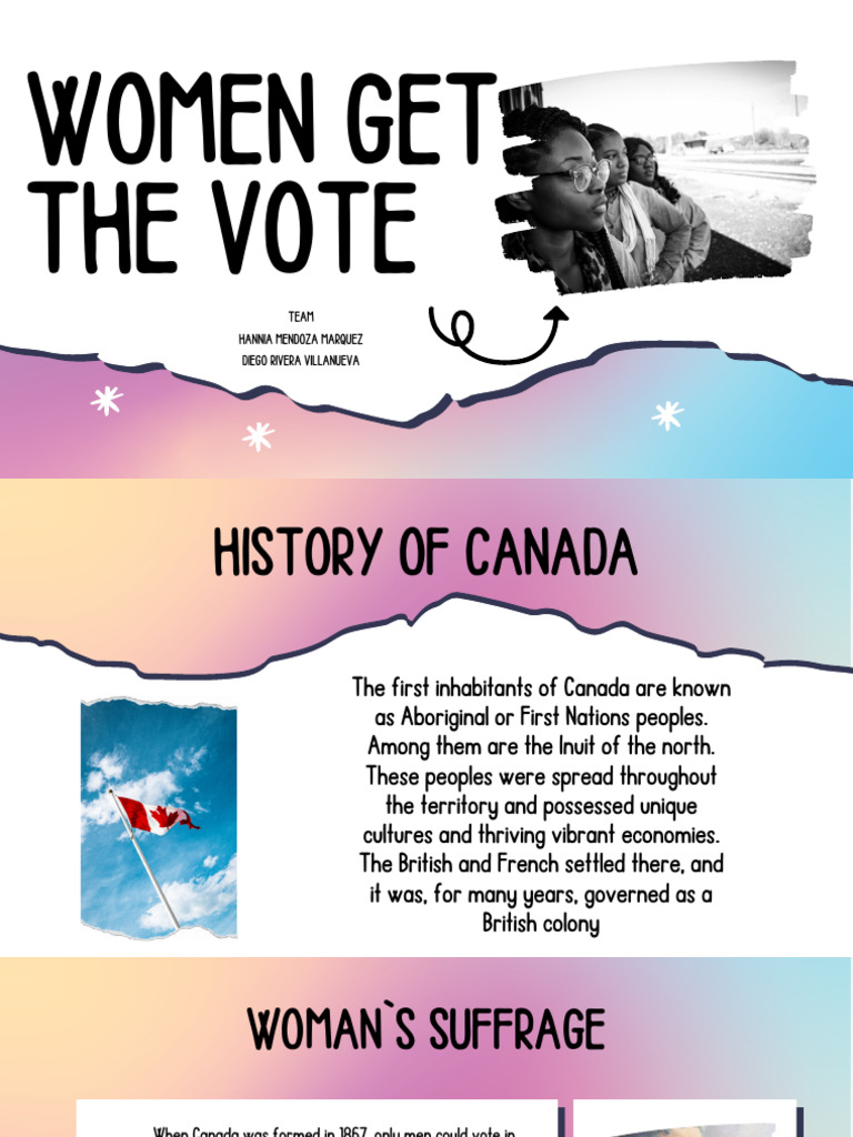 Womens Vote | PDF | Canada | Women's Suffrage