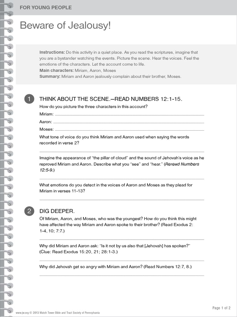 E CNT 1 | PDF | Miriam | Aaron