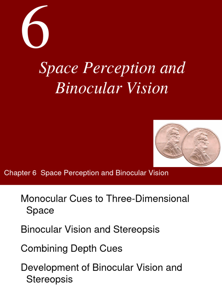 Lecture 6 -- Depth Perception | Download Free PDF | Stereoscopy ...