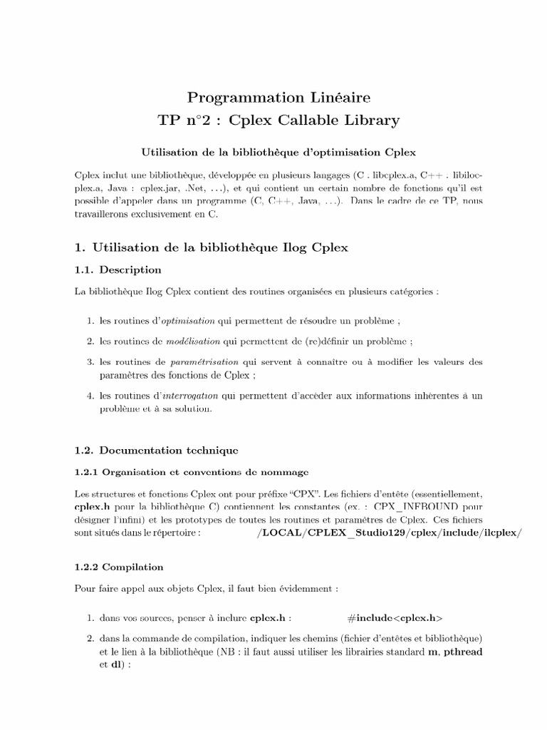 TP2 Ro | PDF