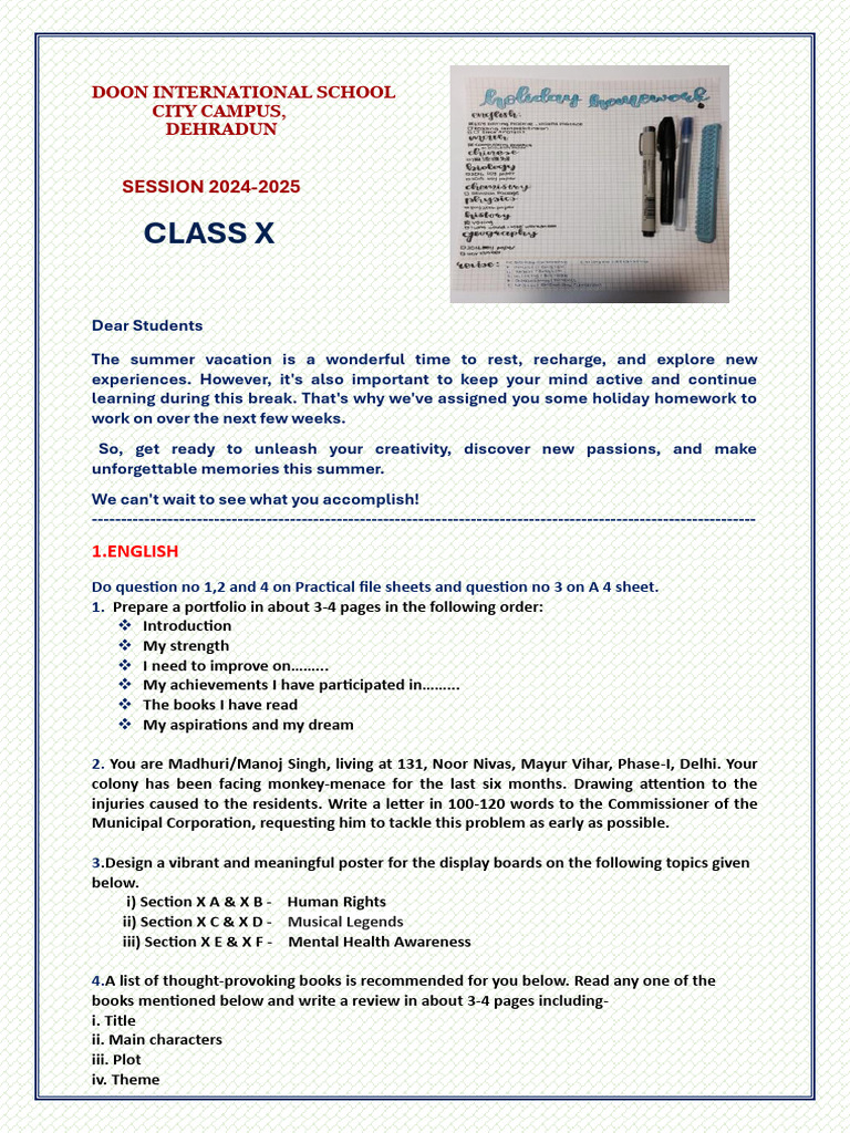 Circular 20240525144908 Class X HHW | PDF | Artificial Intelligence | Intelligence (AI) & Semantics