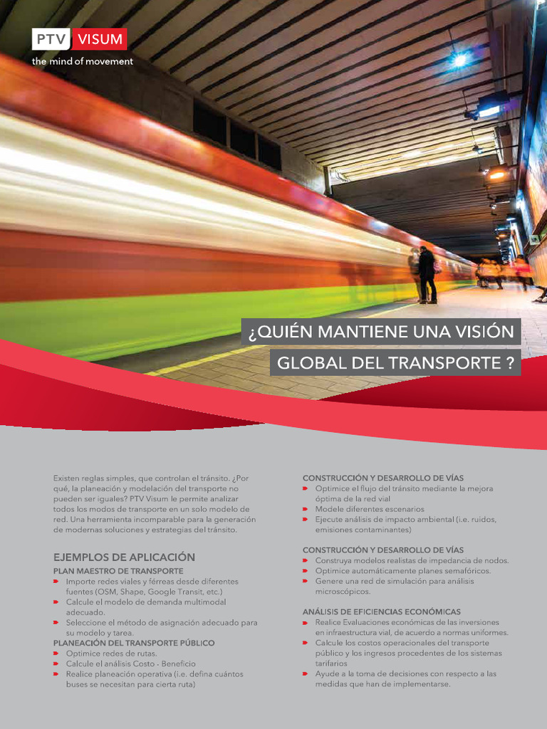 Folleto_PTV Visum | PDF