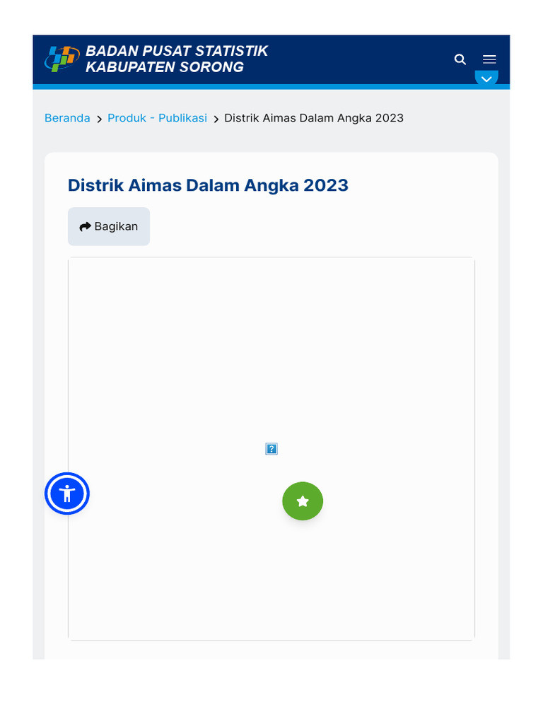 Distrik Aimas Dalam Angka 2023 - Badan Pusat Statistik Kabupaten Sorong | PDF