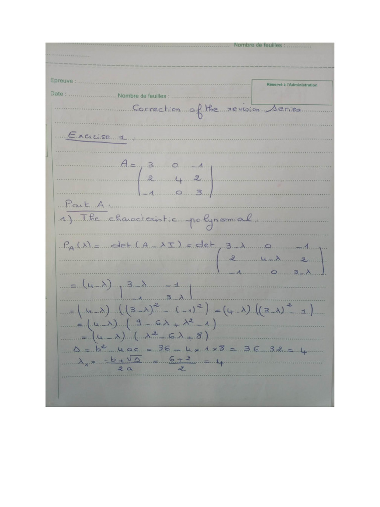 Correction of The Revision Series | PDF