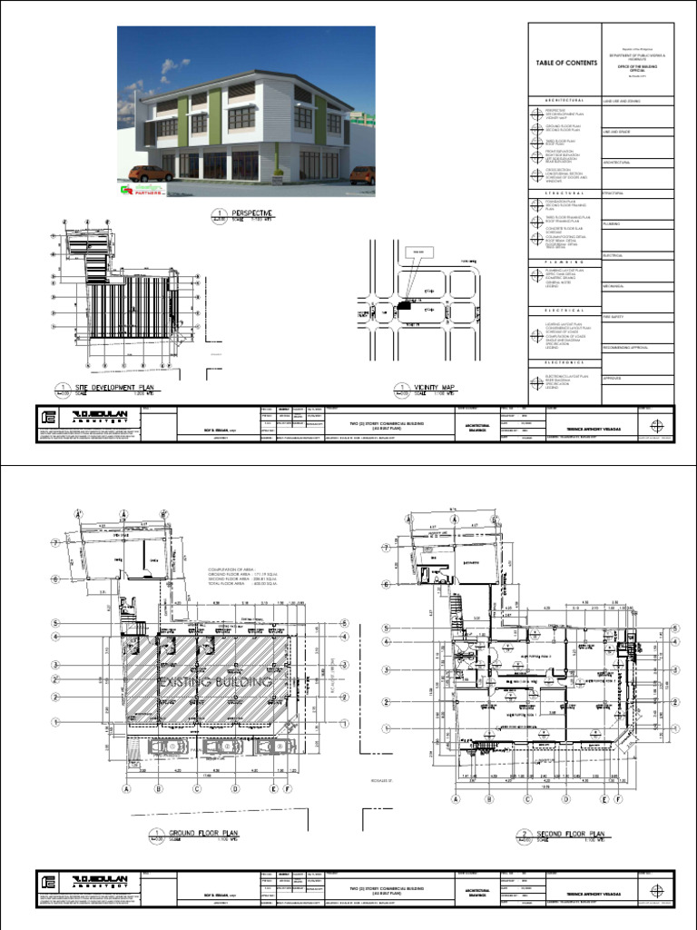 AS-BUILT-PLAN-CHP (1) | PDF | Building Technology | Civil Engineering