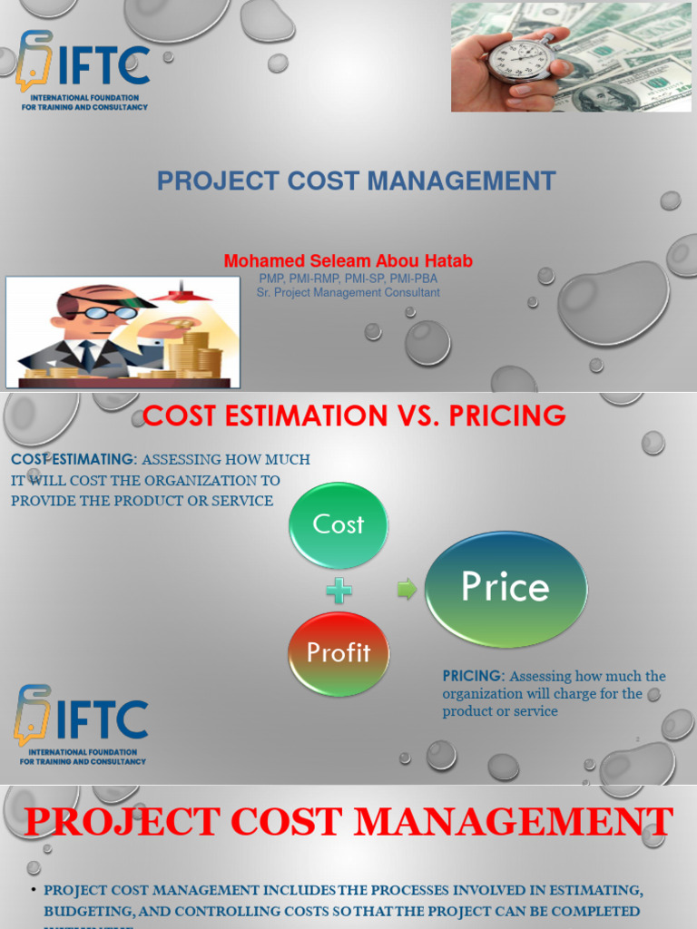 Project Cost Management | PDF | Net Present Value | Financial Accounting