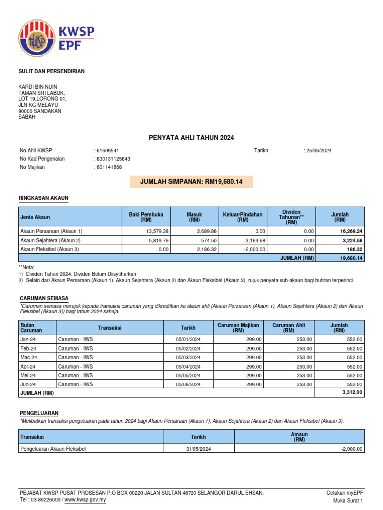 Summary Statement | PDF