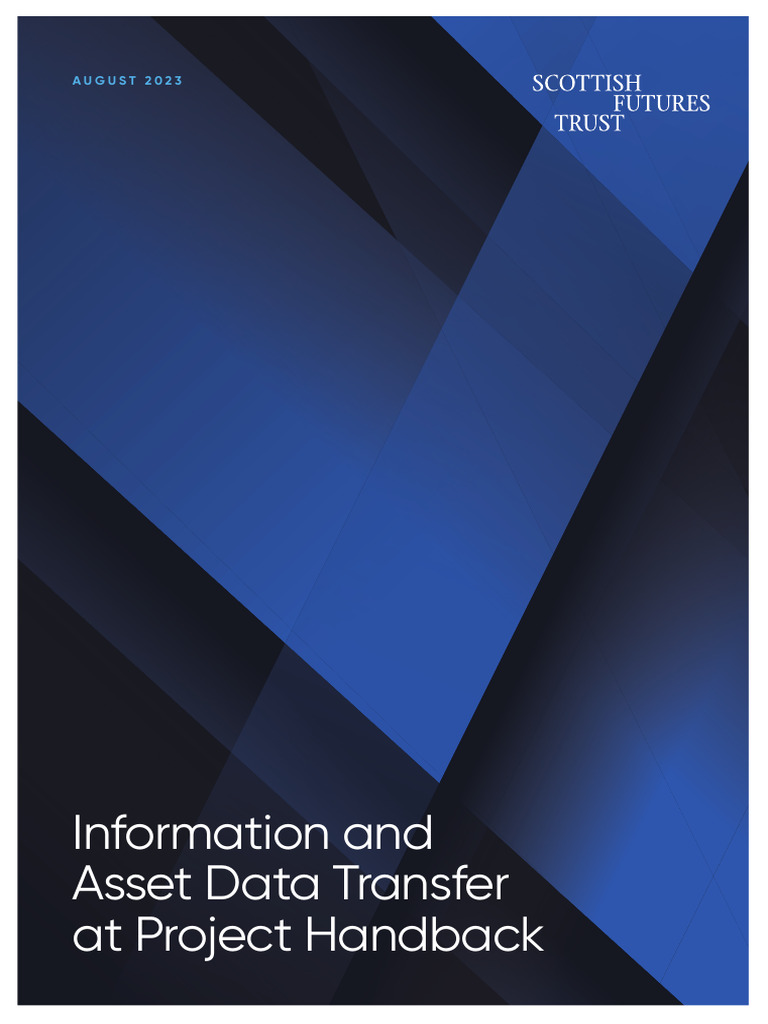 Information and Asset Data Transfer at Project Handback | PDF ...