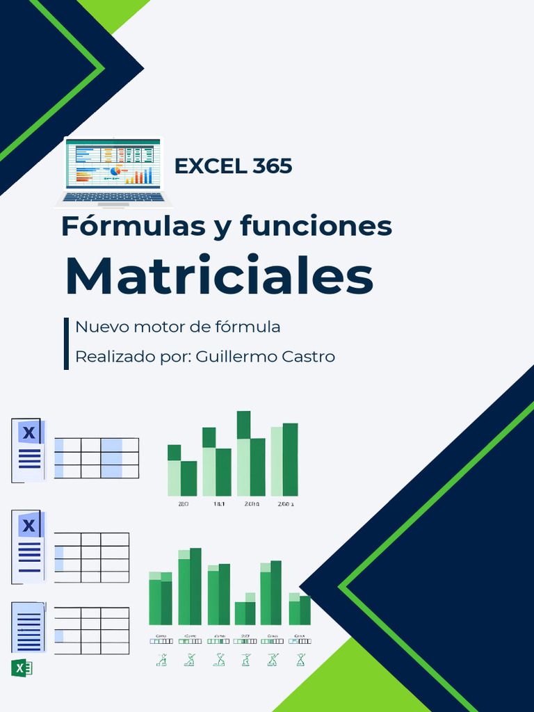Funciones Matriciales | PDF | Microsoft Excel | Matriz (Matemáticas)