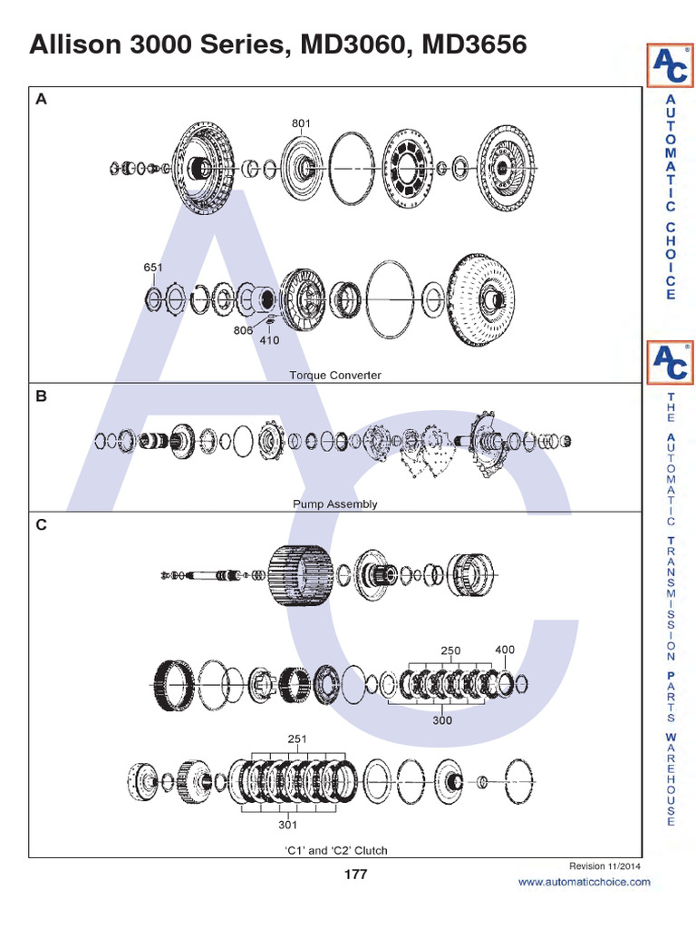 md3000 transmission | PDF | Clutch | Bearing (Mechanical)