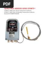 AKM 345 Gen2: Instruction Manual | PDF | Switch | Thermometer