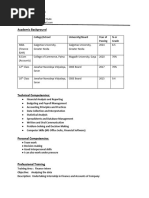Wharton MBA Candidate Resume | PDF