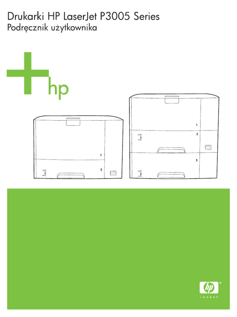 HP p3005d c00745025 Manual | PDF