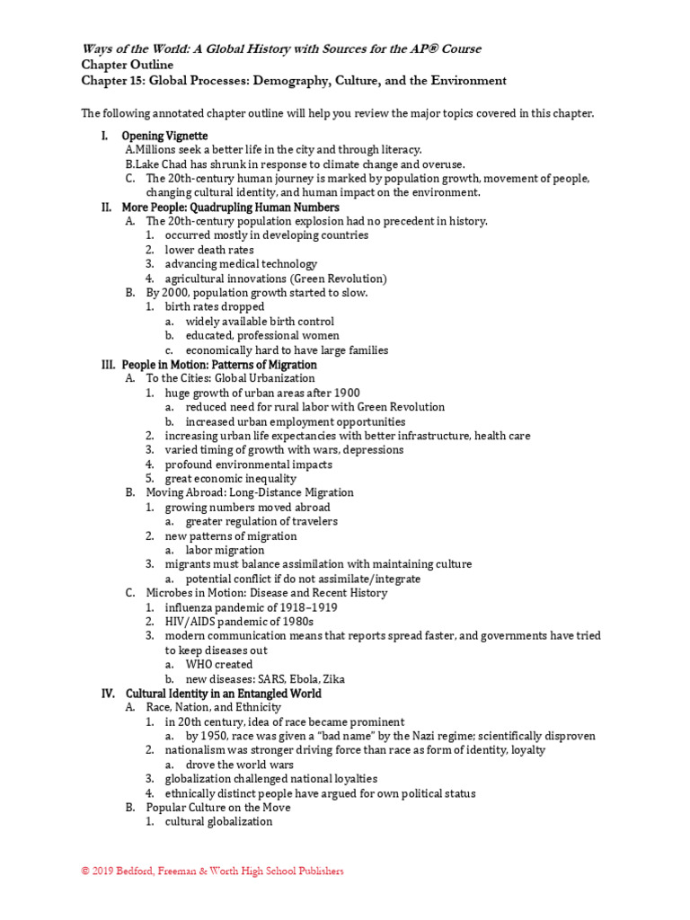 Chapter 15 Outline | PDF | Climate Change | Environmentalism