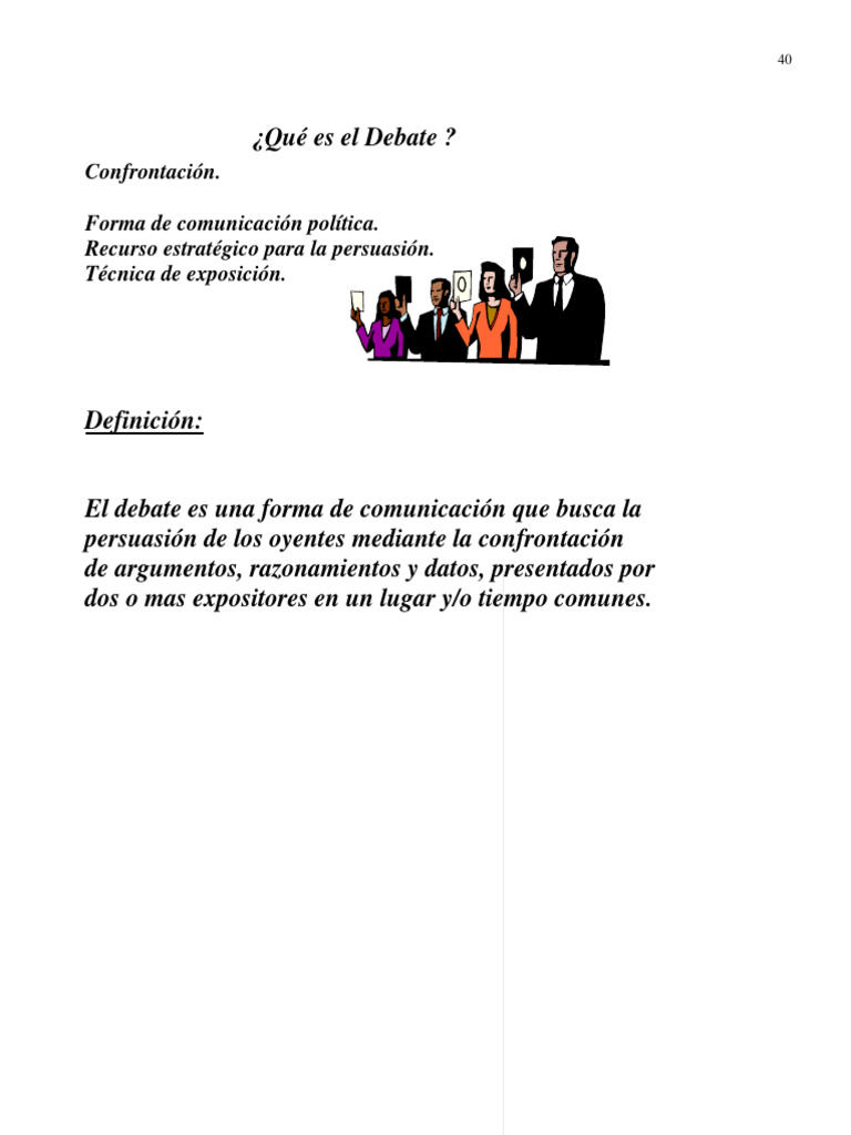 Estrategias y Estructura del Debate | PDF | Argumento | Lógica