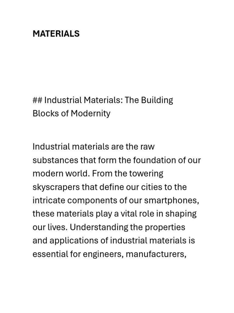 Materials Pdf Metals Ductility