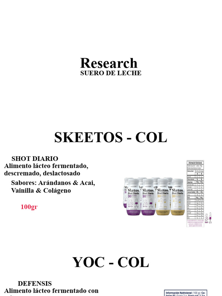 Research Yogurt Bebible | PDF | Productos lácteos | Yogur