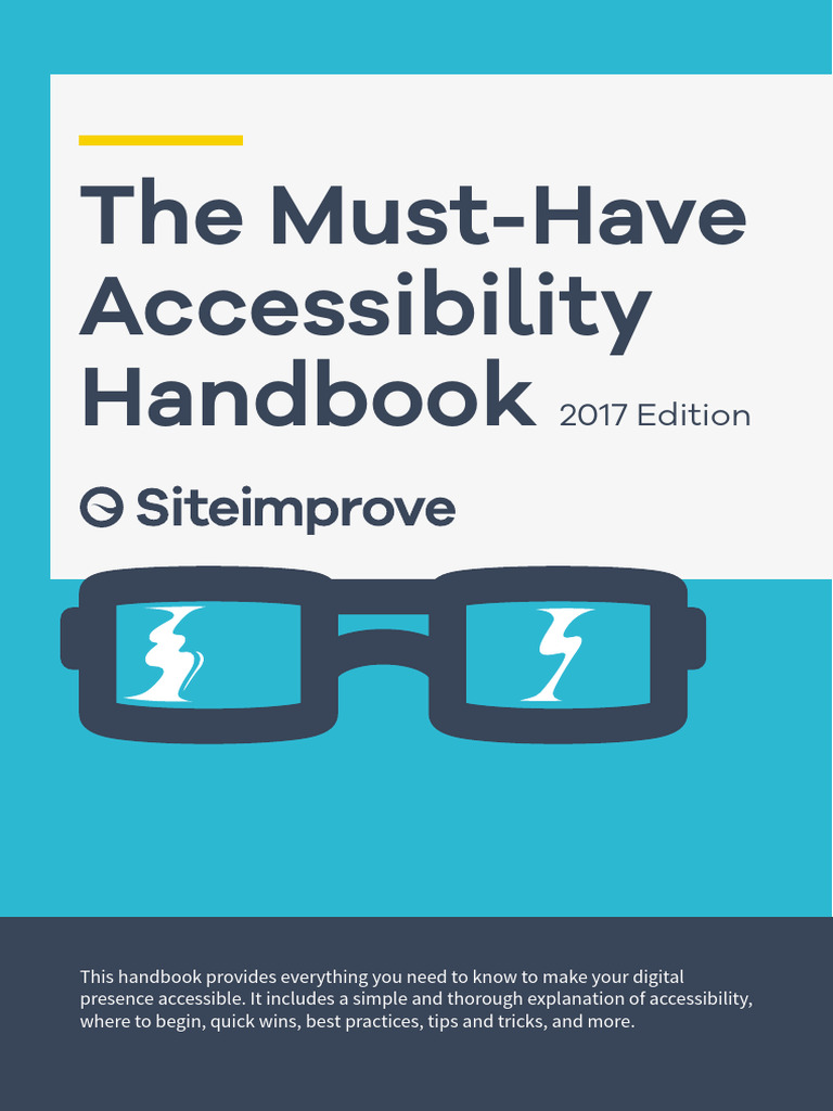 2017 Digital Accessibility Handbook | PDF | World Wide Web | Internet & Web