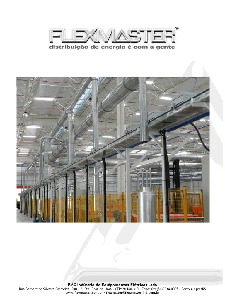 Barramento Blindado Flexmaster BF | PDF | Parafuso | Condutor elétrico