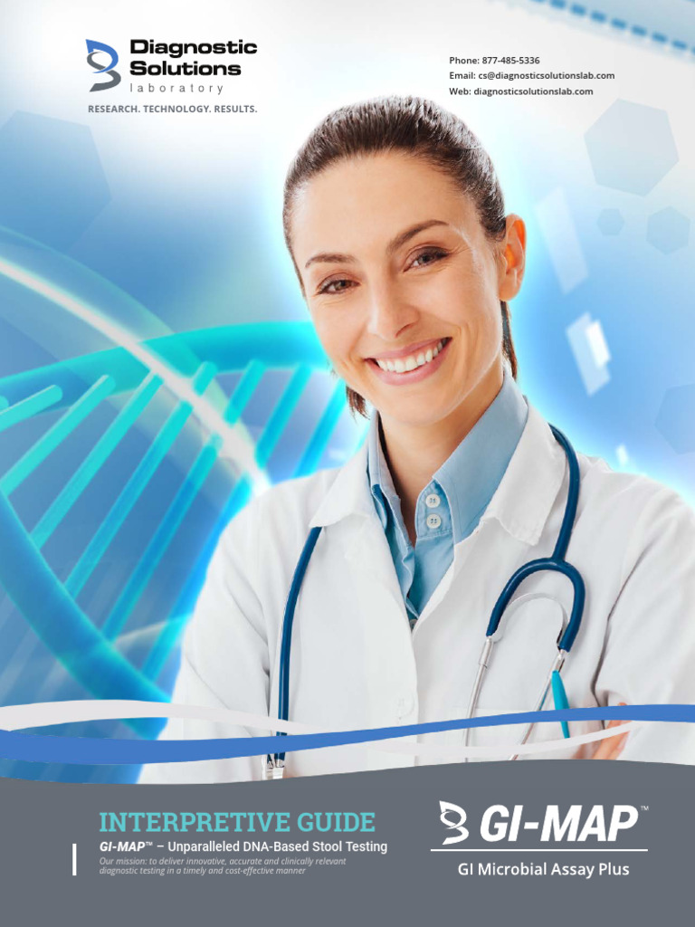 GI MAP Interpretive Guide | PDF | Diarrhea | Diseases And Disorders