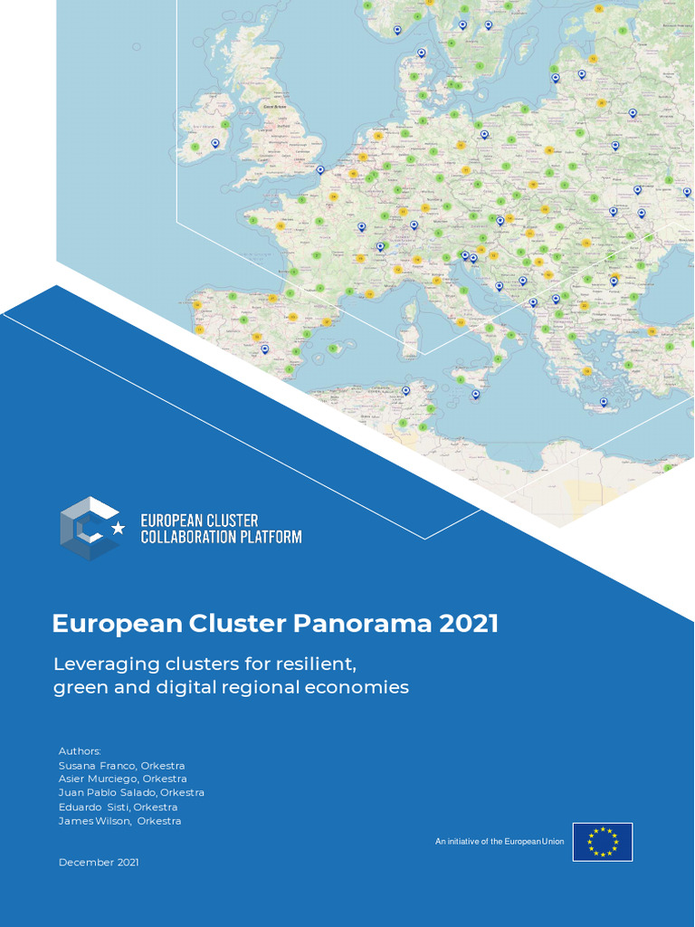 SURSA PRINCIPALA European Cluster Panorama Report 0 | PDF | European Union | Economy Of Europe