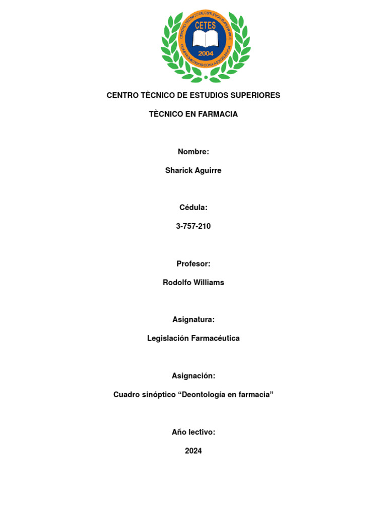 Cuadro Sinóptico Aguirre Sharick | PDF | Moralidad | Psicología Social