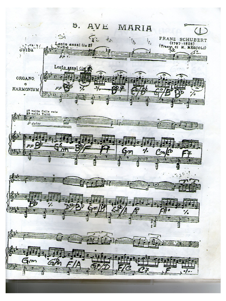 Ave Maria (Schubert) | PDF