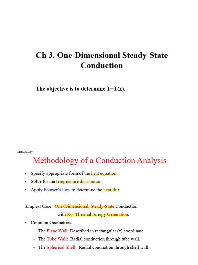 열전달Ch3 | Download Free PDF | Thermal Conduction | Thermal Insulation