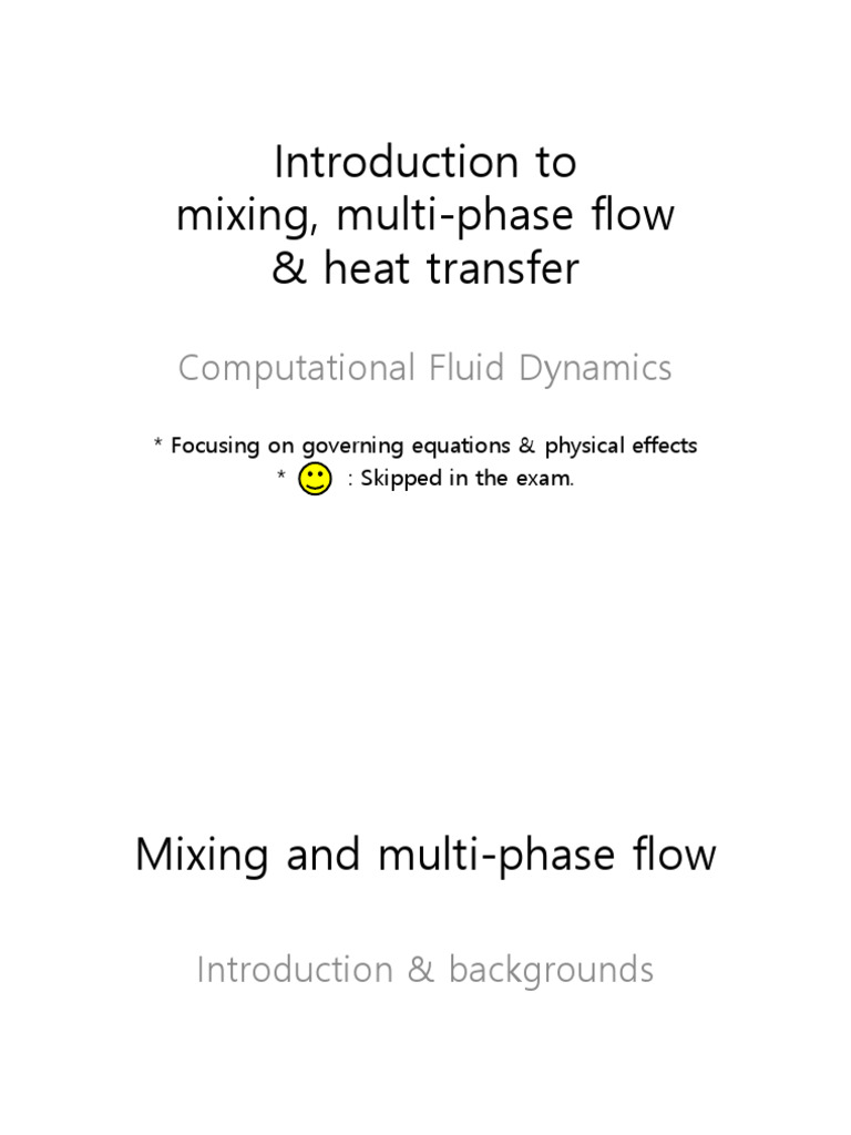 04-Introduction To Mixing Multi-Phase Heat Transfer | PDF | Thermal ...
