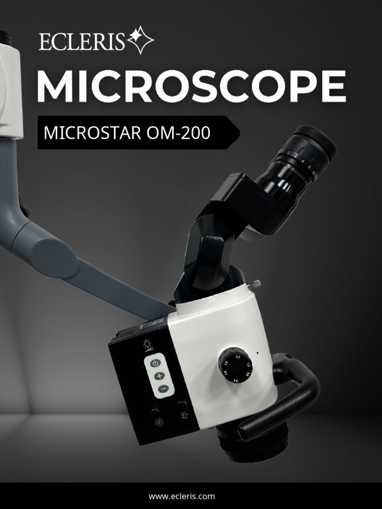 Microscope OM 200 (1) | PDF | Cámara | Radiación electromagnética