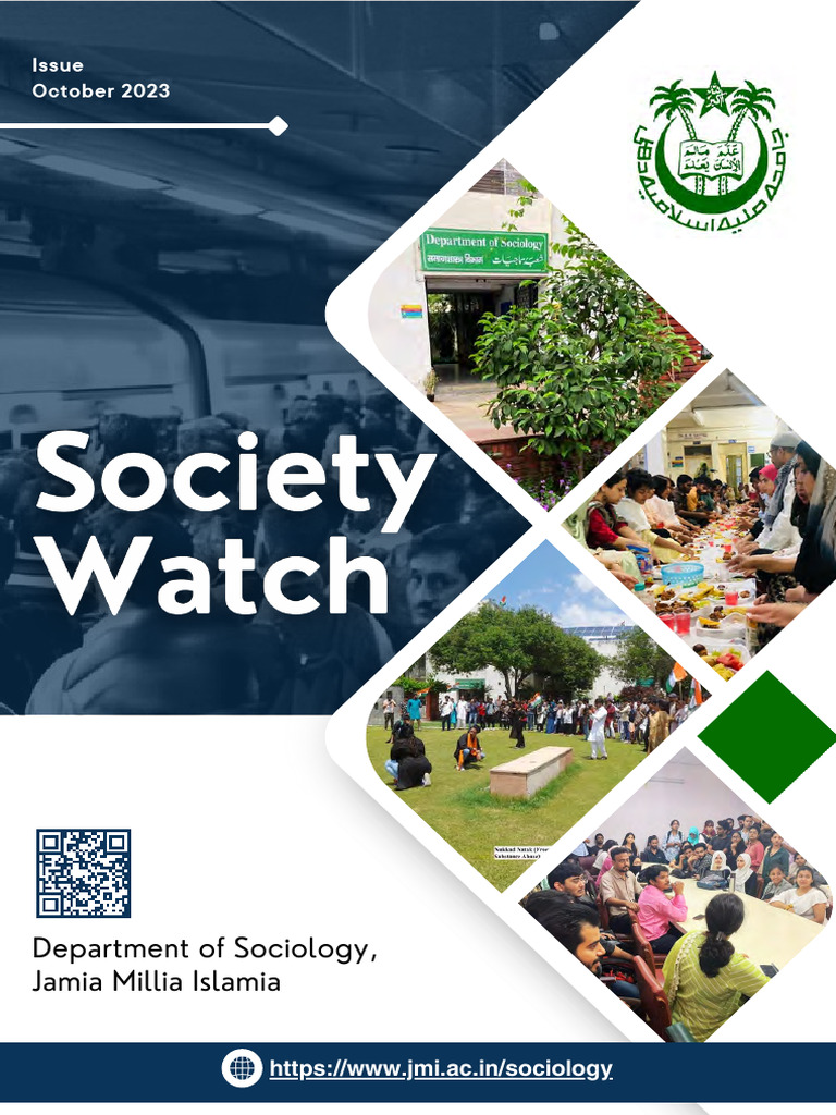 Society Watch: JMI Sociology Magazine | PDF | Public Opinion | Love