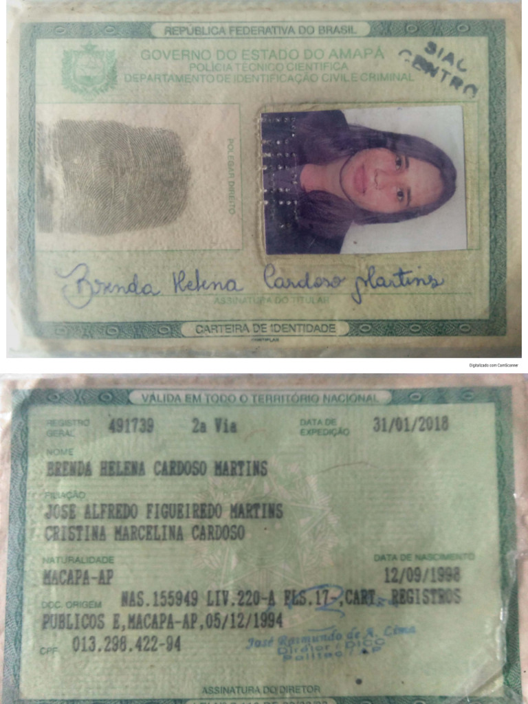 Documento de Identidade | PDF