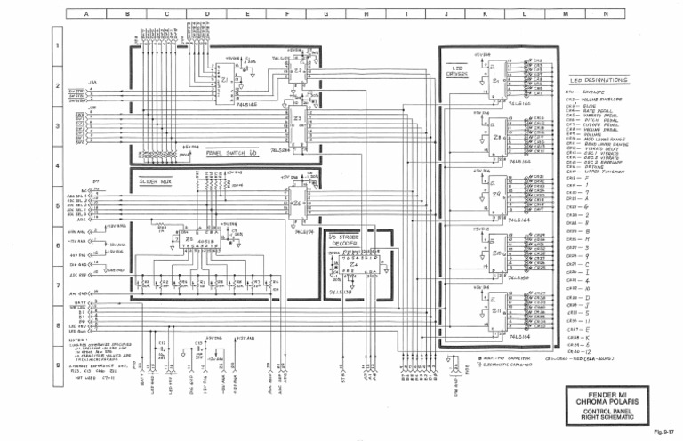 Controlpanelrightschematic | PDF