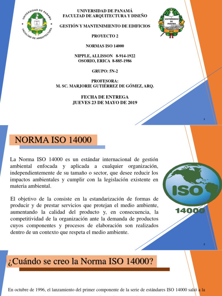 Normas Iso 14000-Presentacion | PDF | Business | Economias