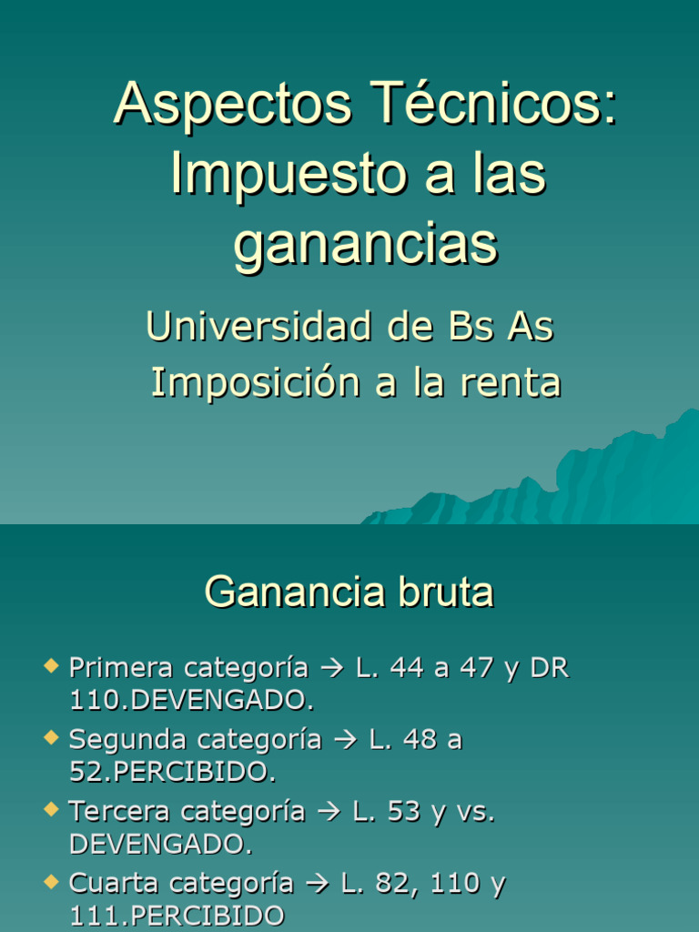 IG Categorias Posgrado FD 2024 | PDF | Impuestos | Compartir (Finanzas)
