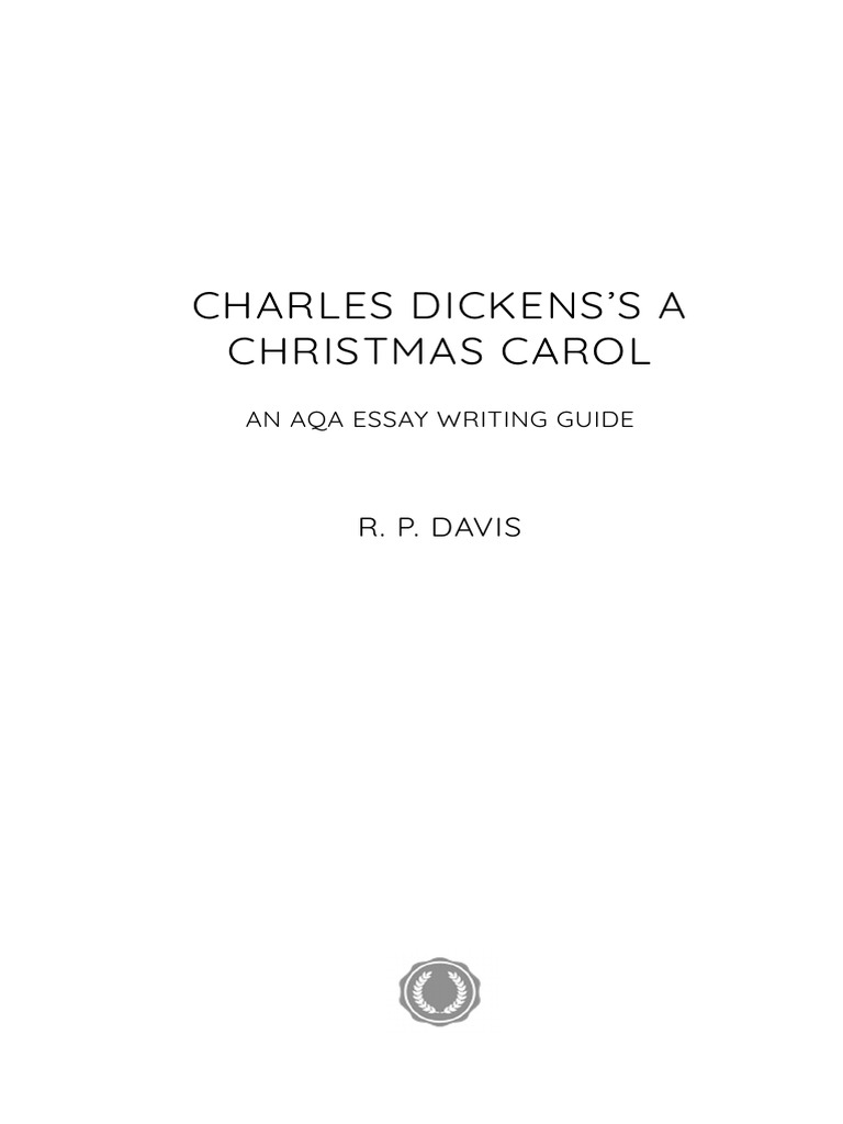 Charles Dickenss A Christmas Carol Print - 1 | PDF | Ebenezer Scrooge ...