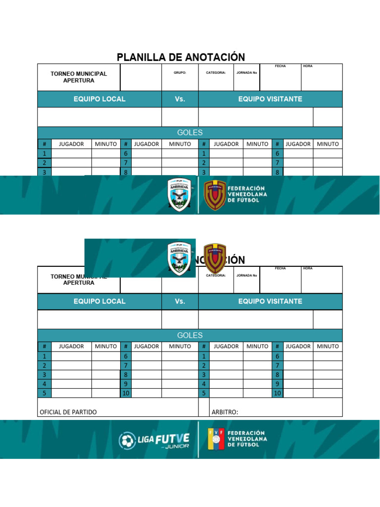 PLANILLA DE ANOTACIÓN Formacion | PDF