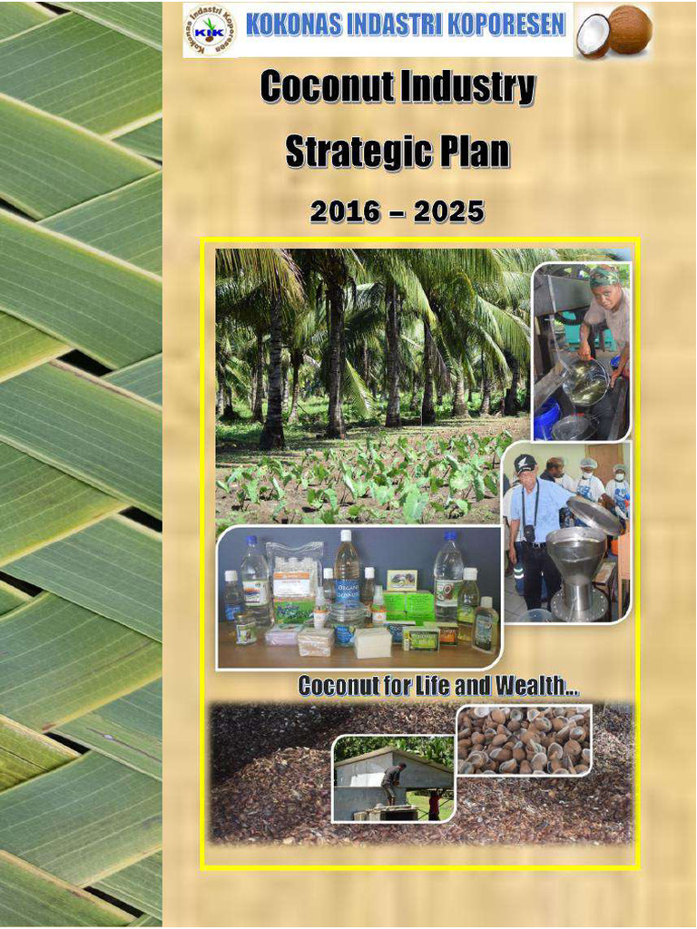 Coconut Industry Strategy Plan 2016 2025 Ilovepdf Compressed ...