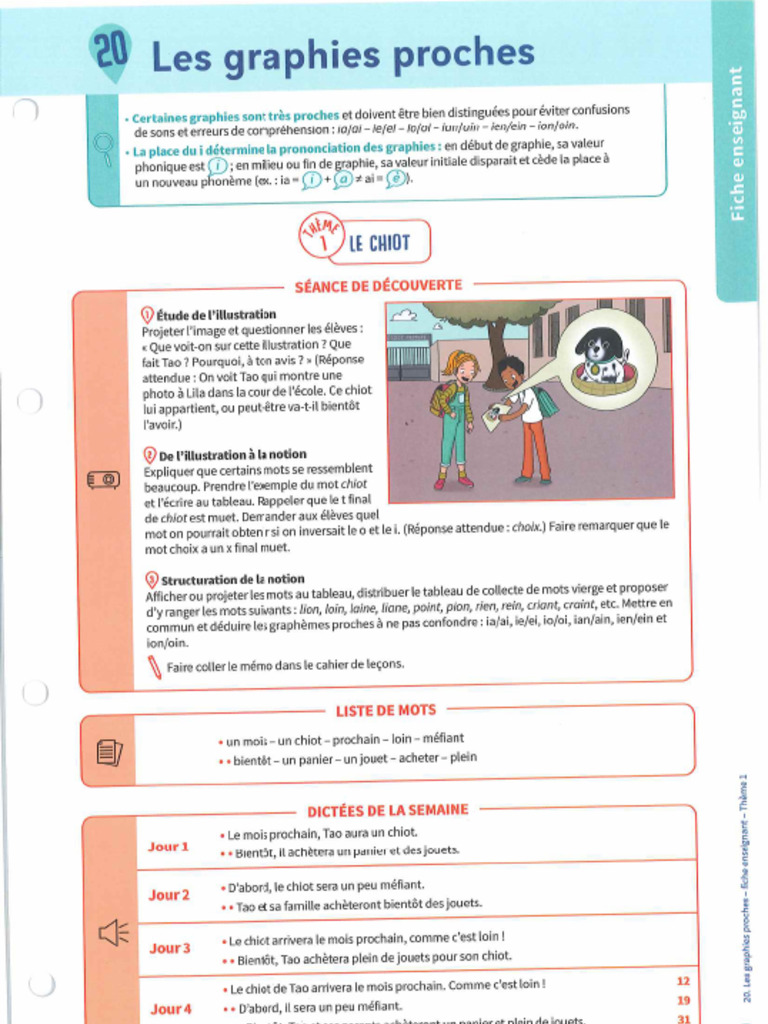 Graphemo Les Graphies Proches | PDF