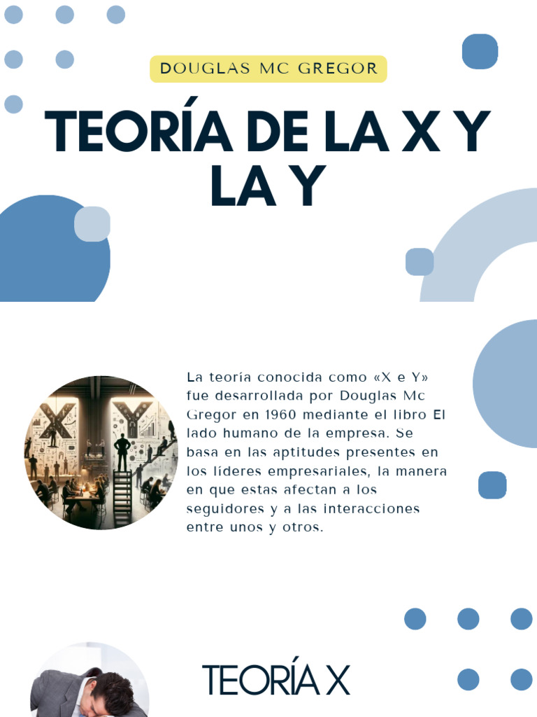 Teoría de la x y la y | PDF | Motivación | Motivacional