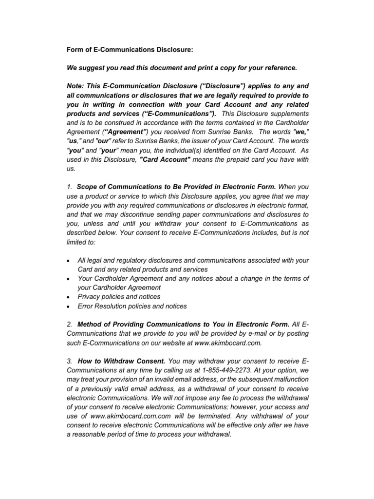 E Sign Disclosure Akimbo 20200 - AKIMBO - ESIGNDISCLOSURE - 0420 4 ...