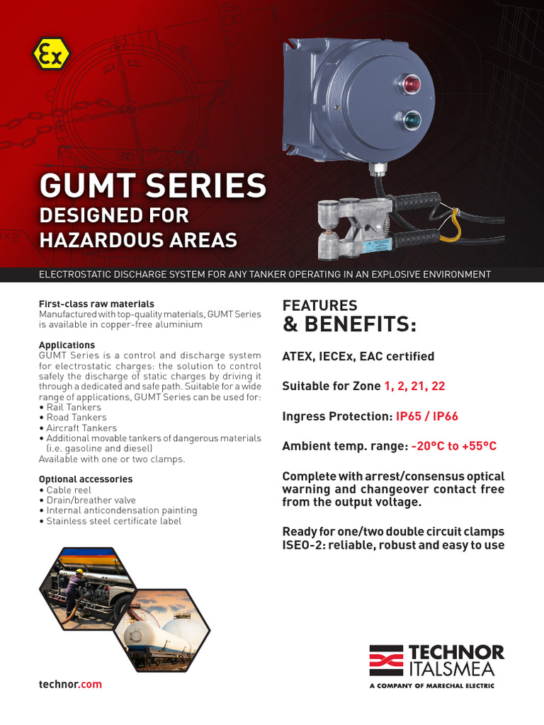 TECHNOR Product Sheet GUMT Series EN | PDF | Electricity | Electromagnetism