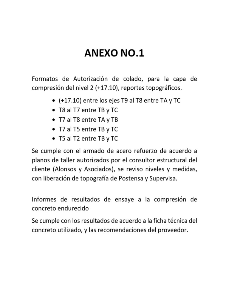 Anexos Afii RNC | PDF
