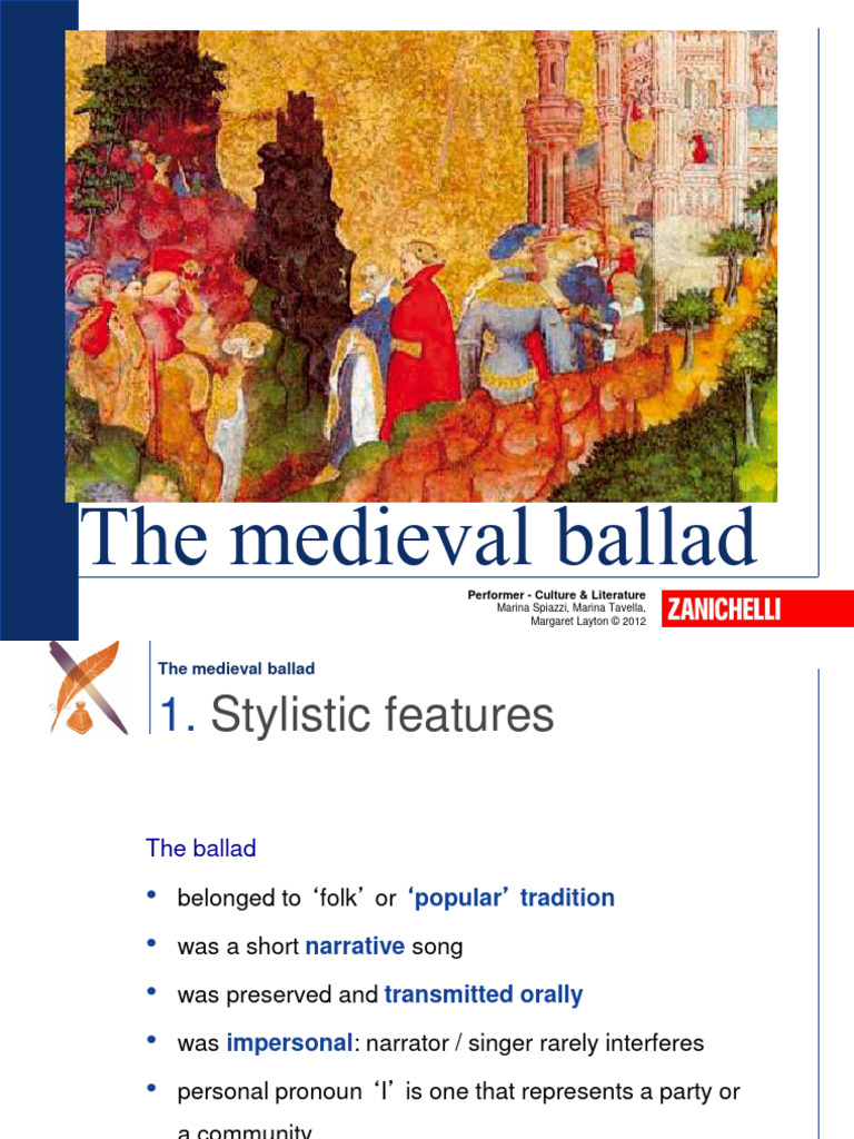 6 - 02 The Medieval Ballad | PDF | Traditional Stories
